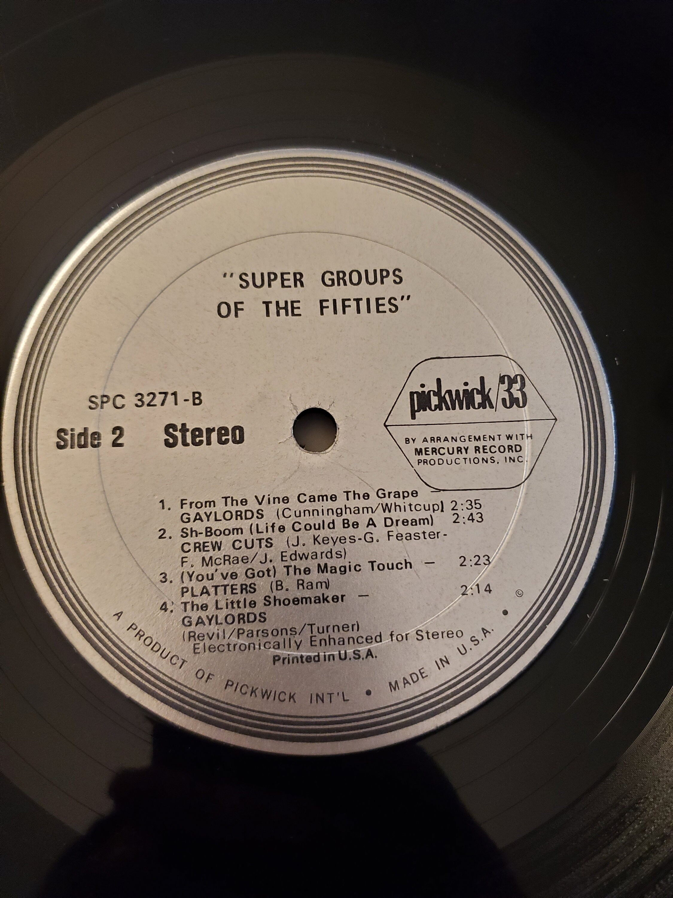 Super Groups of the 50"s LP 12" Vinyl Record - Etsy