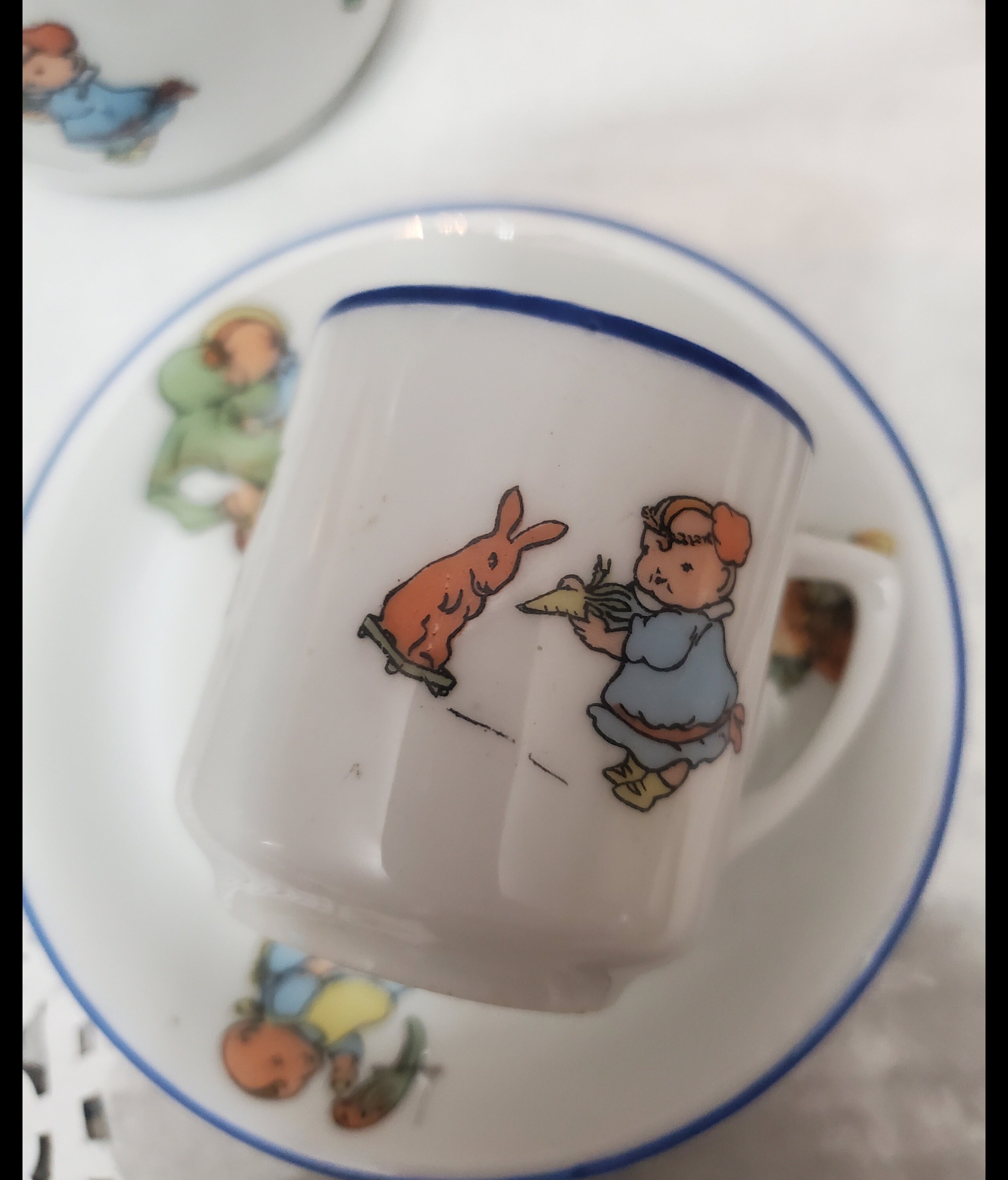 Rudolstadt Antique Child Tea Set 14 Items , Made in German , 1920s - Etsy