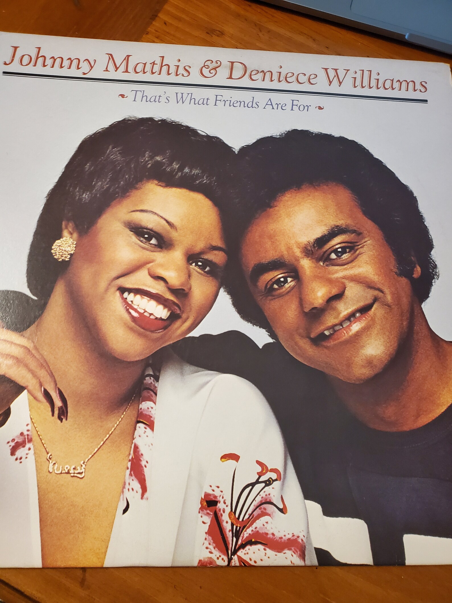 Johnny Mathis &deniece Williams 1978 Vinyl Record - Etsy