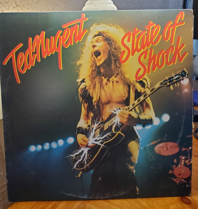 Ted Nugent , 1979, State of Shock , Vintage Album, USA, 12" Vinyl ...