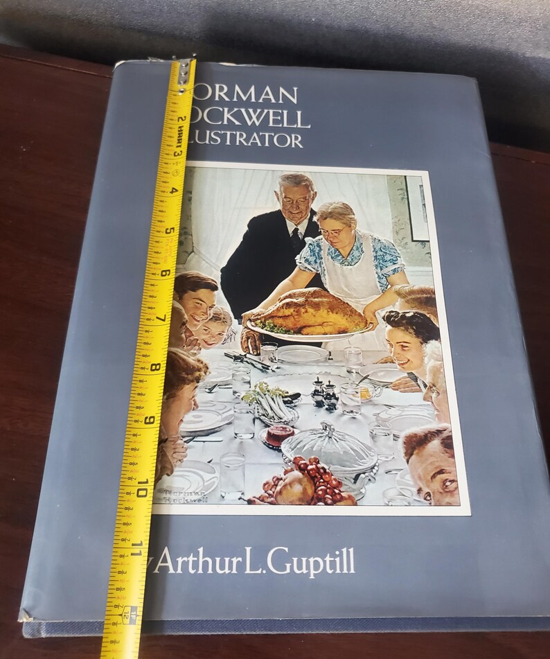 Norman Rockwell Illustrator Book , Vintage by Arthur L Guptill,printed ...