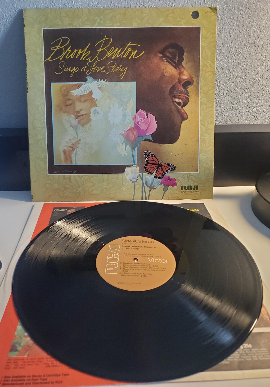 Brook Benton " Sing a Love Story" 1975 LP 12" - Etsy