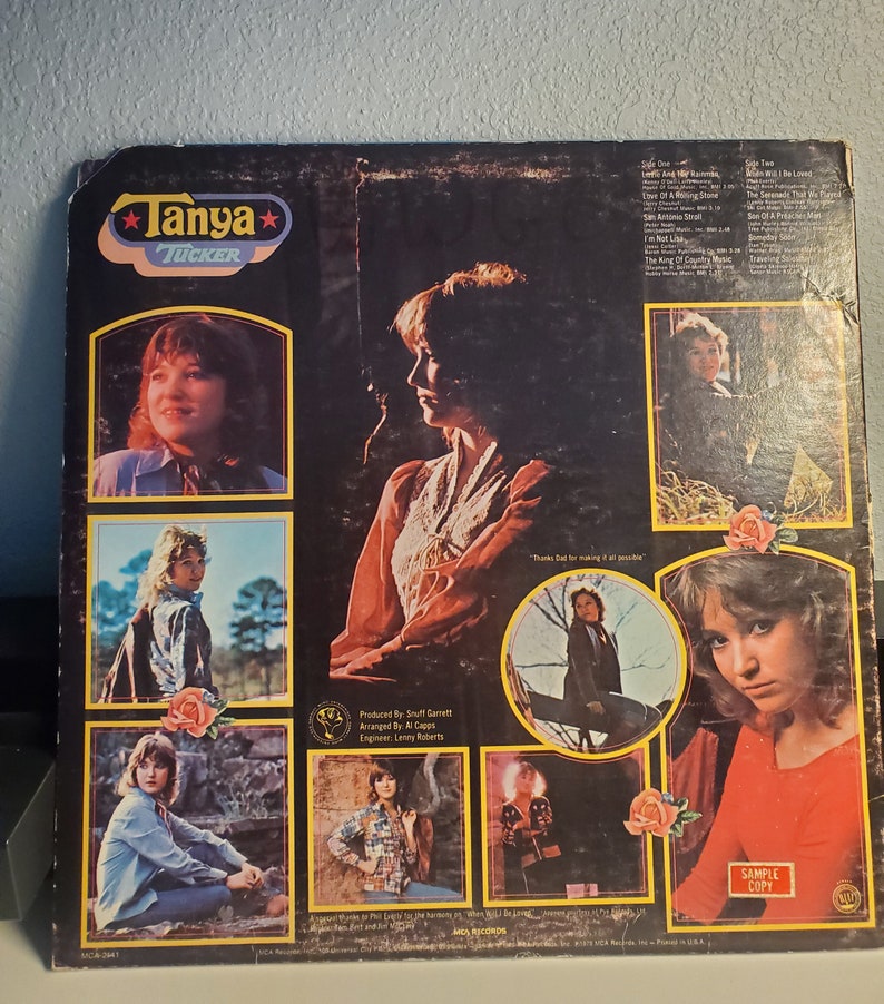 Tanya Tucker 1975 LP 12' Vinyl Record - Etsy
