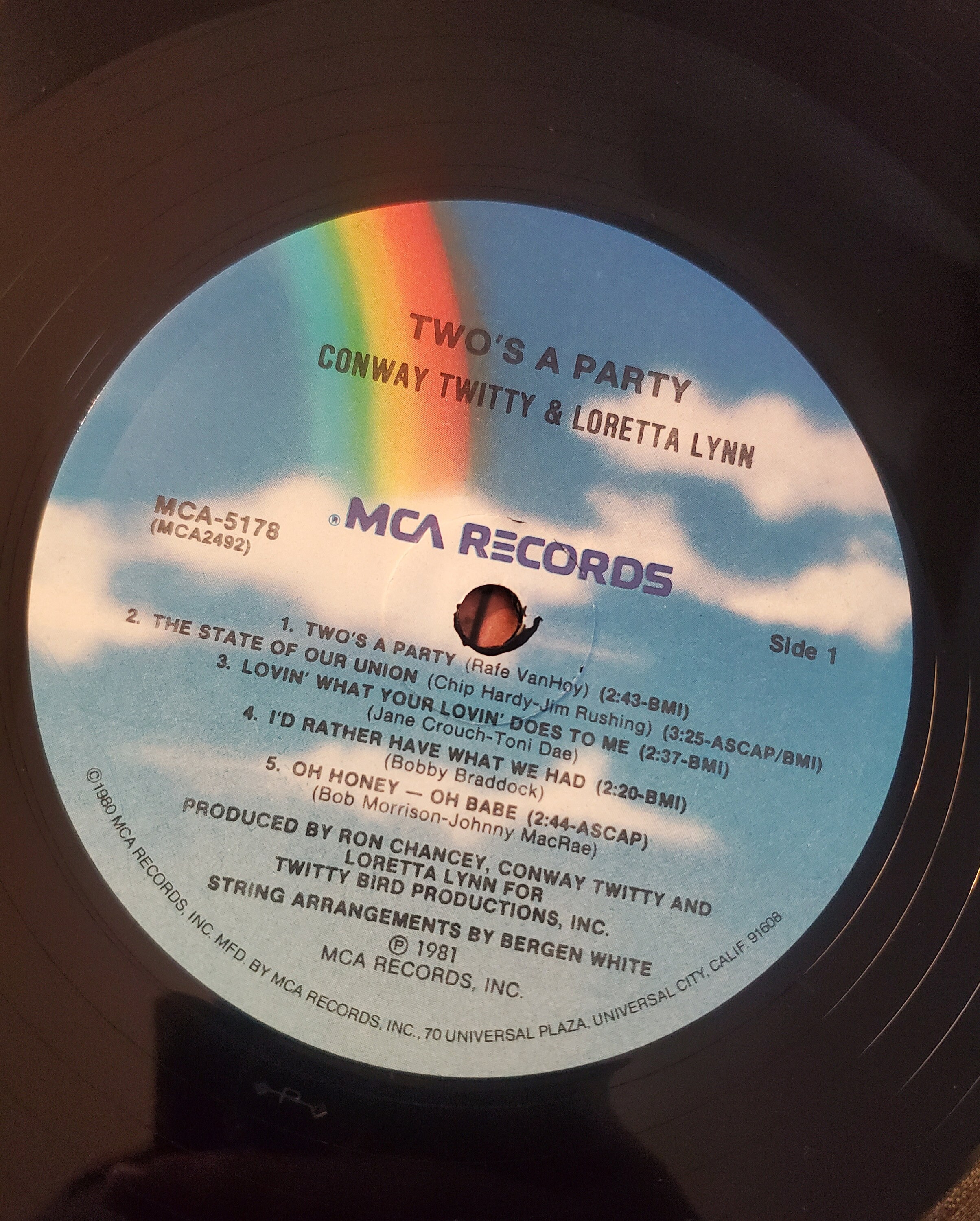 Conway Twitty & Loretta Lynn " Two A Party" LP , USA - Etsy