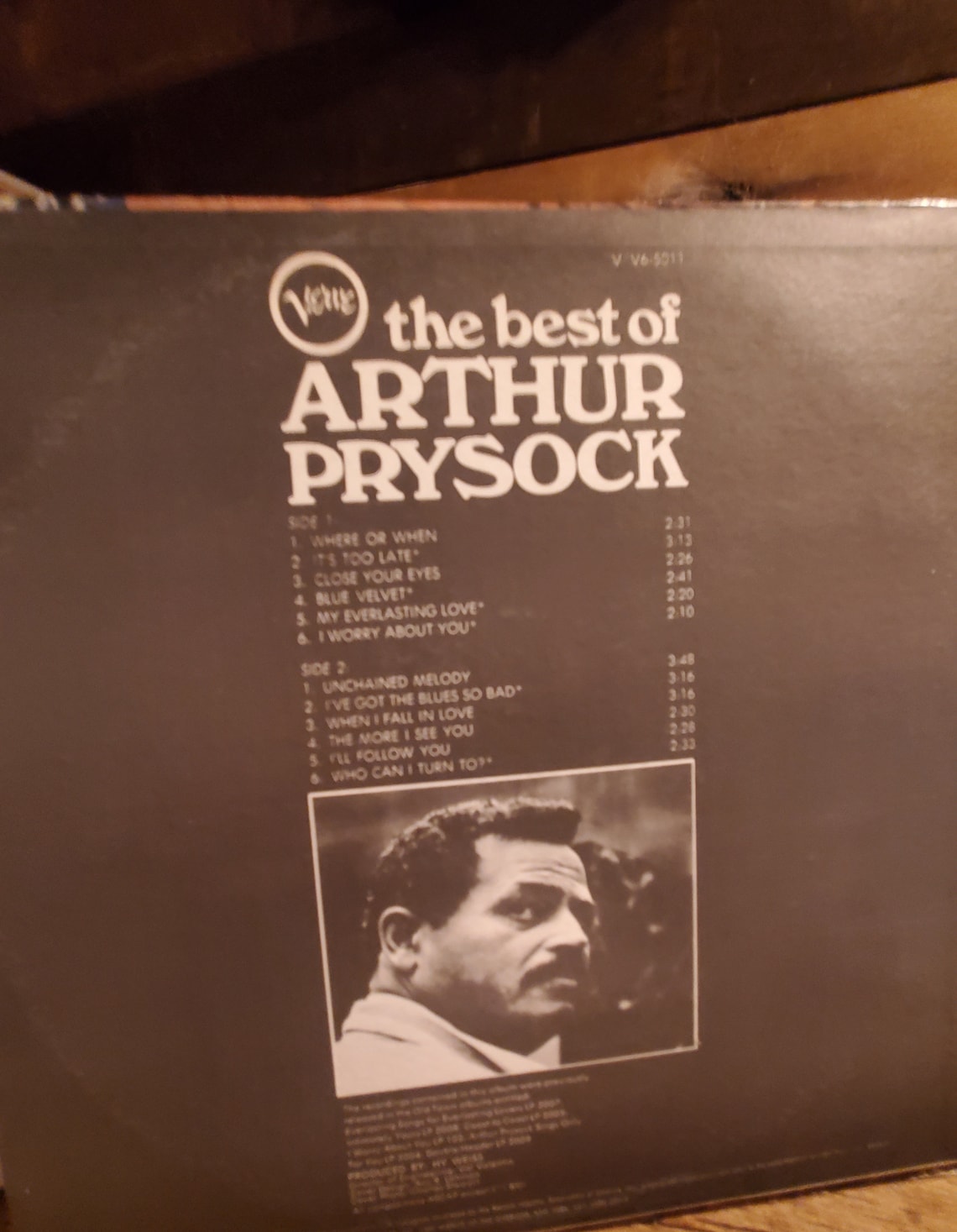 Arthur Prysock Vinyl Record VTG 1967 - Etsy