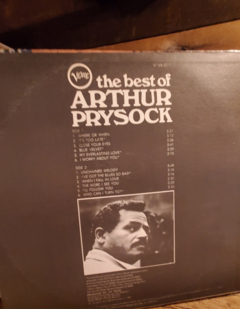 Arthur Prysock Vinyl Record VTG 1967 - Etsy