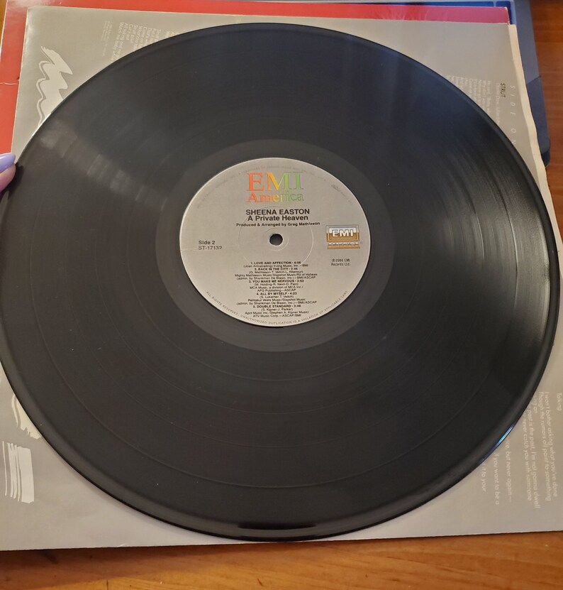 Sheena Easton A Private Heaven 1984 LP - Etsy