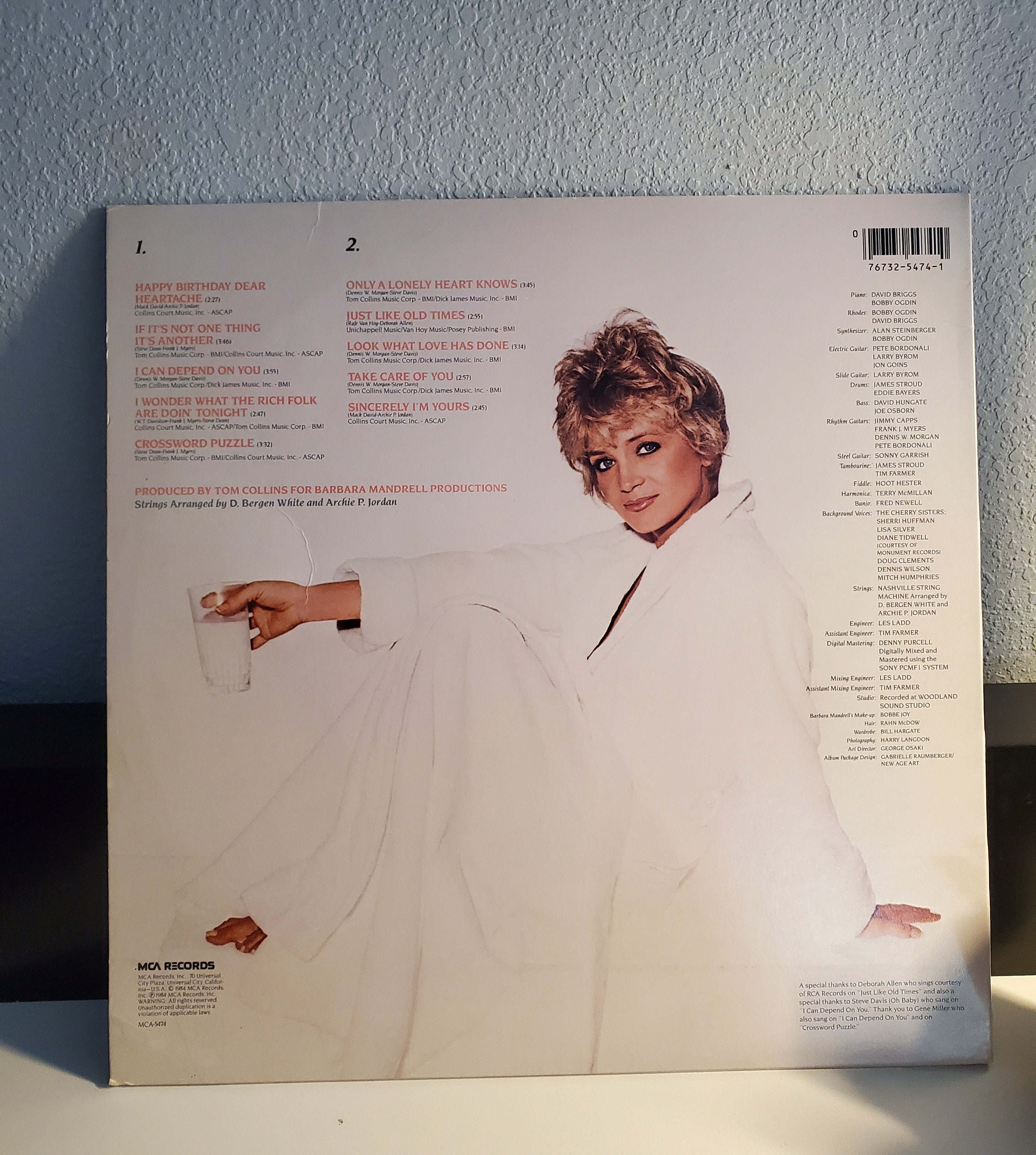 Barbara Mandrell " Clean Cut" 1984 , Country Pop LP 12" - Etsy