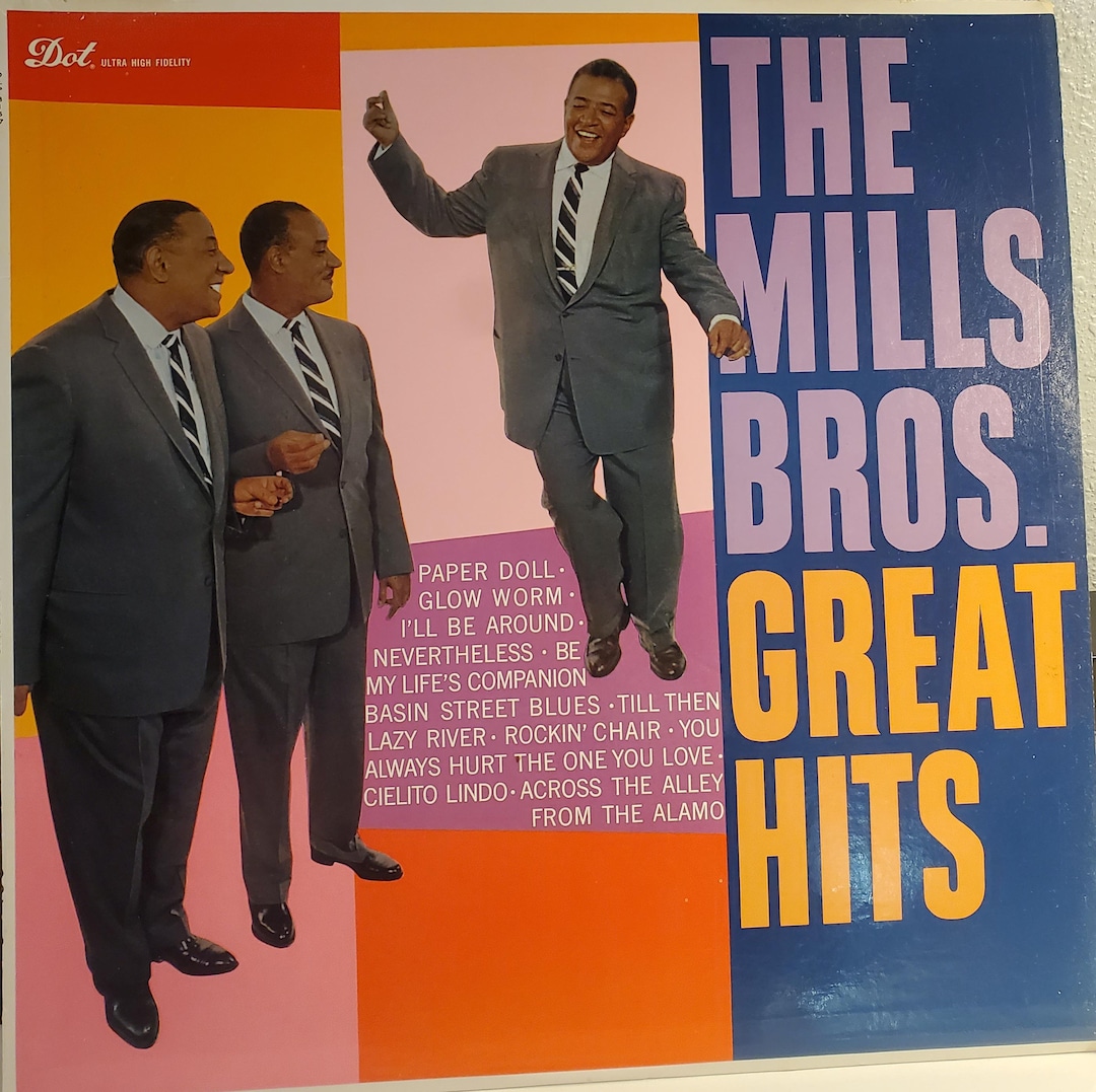 The Mills Bros , Greatest Hits , Vintage 1952 LP - Etsy