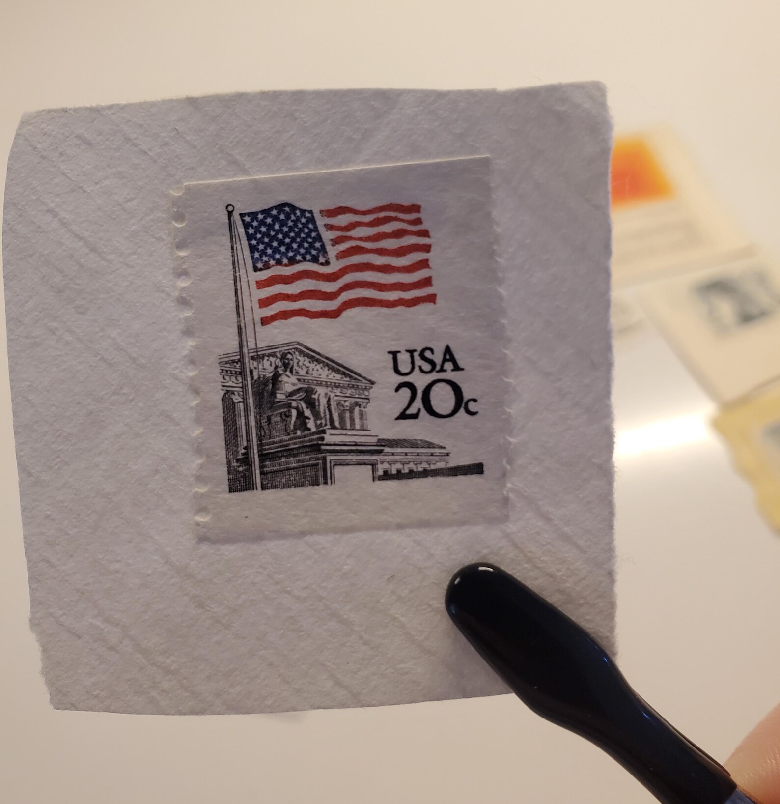 Vintage USA Postage 14 Stamps Collection - Etsy