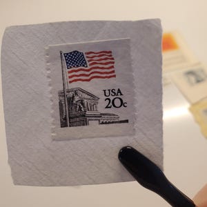 Vintage USA Postage 14 Stamps Collection - Etsy