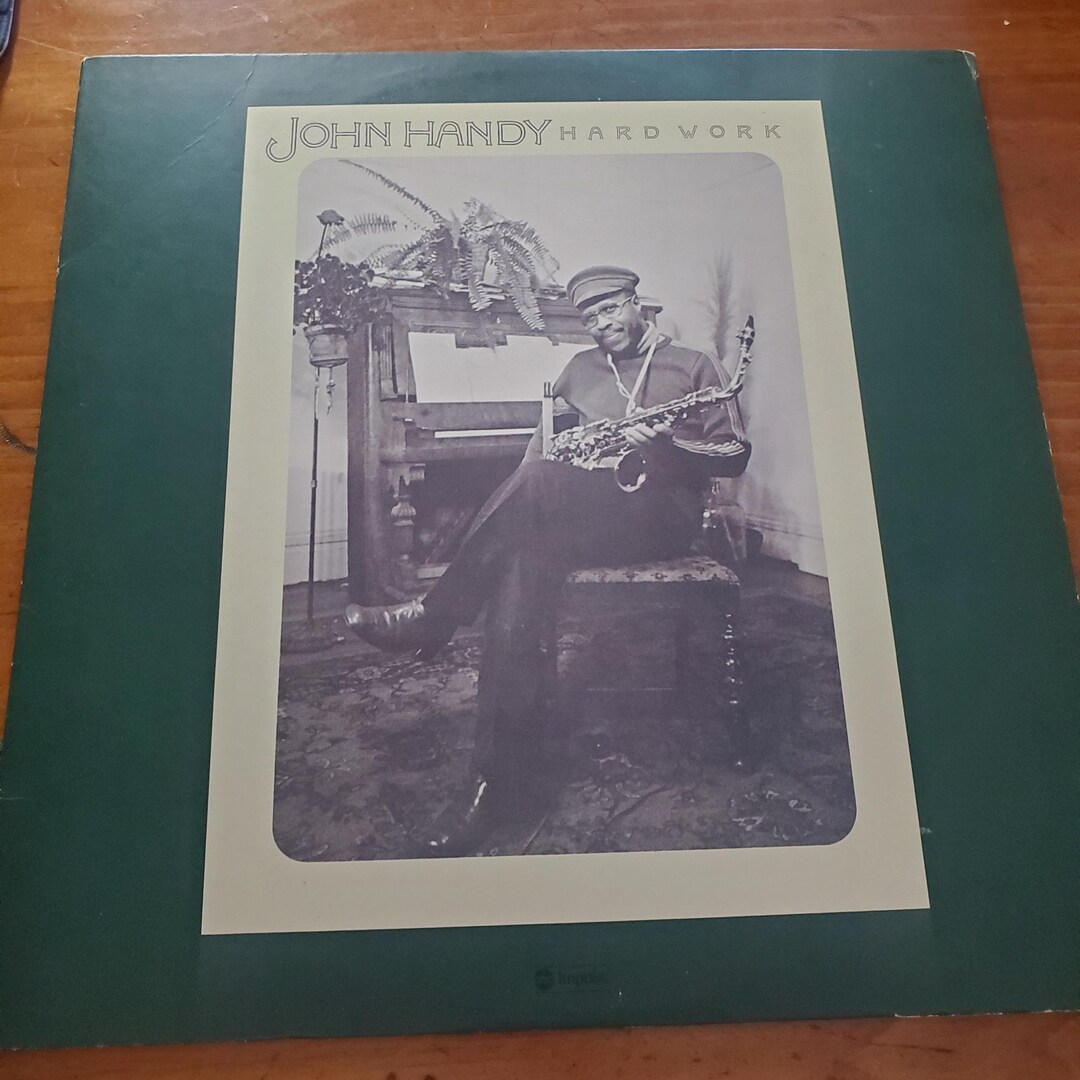 John Handy "hard Work" Vinyl Record - Etsy
