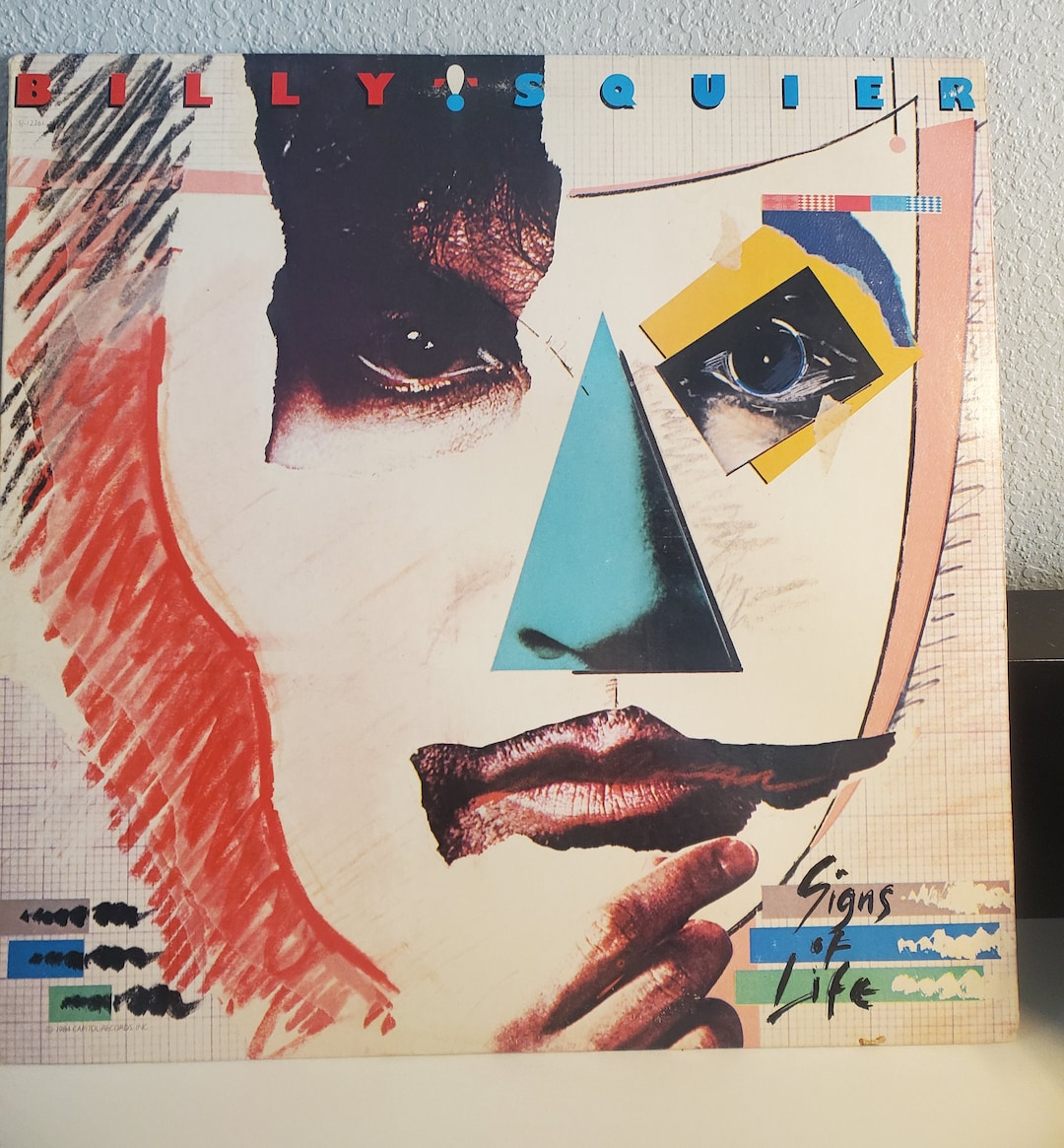 Billy Squier , Signs of Life , Hard Rock, Pop Rock 1984 LP 12" - Etsy