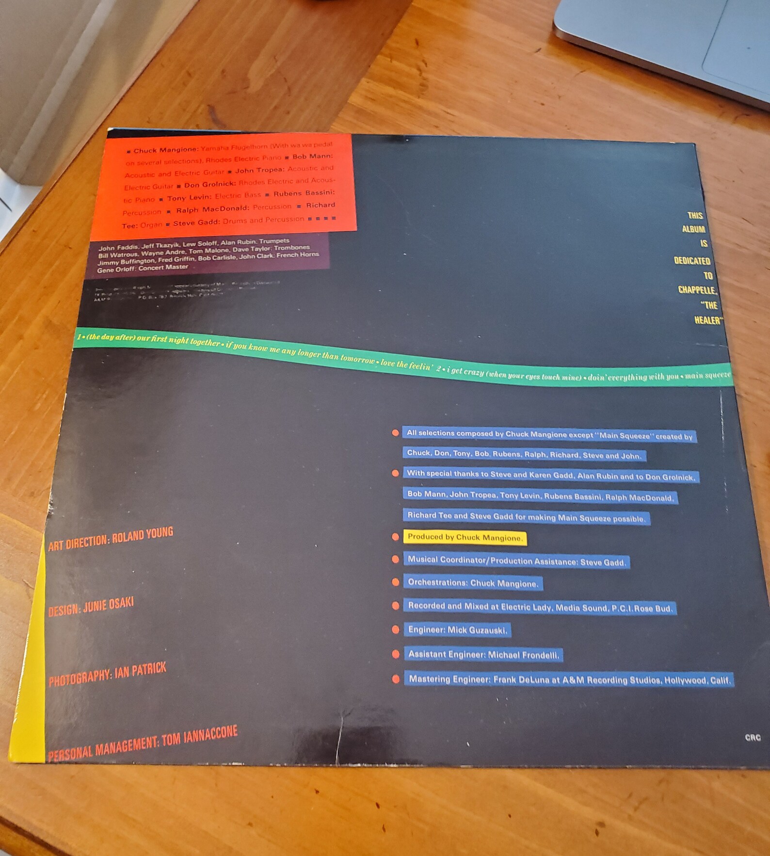 Chuck Mangione "main Squeeze"1976 Vinyl Record - Etsy