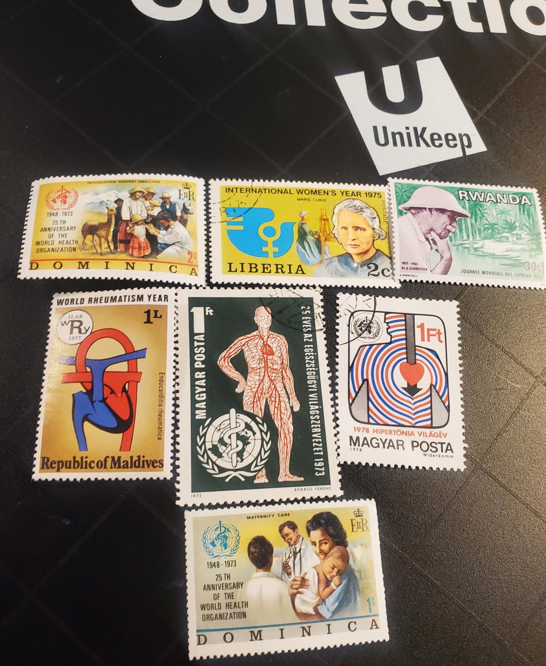 Collection of International Post Stamps Vintage,set of 7 Stamps - Etsy