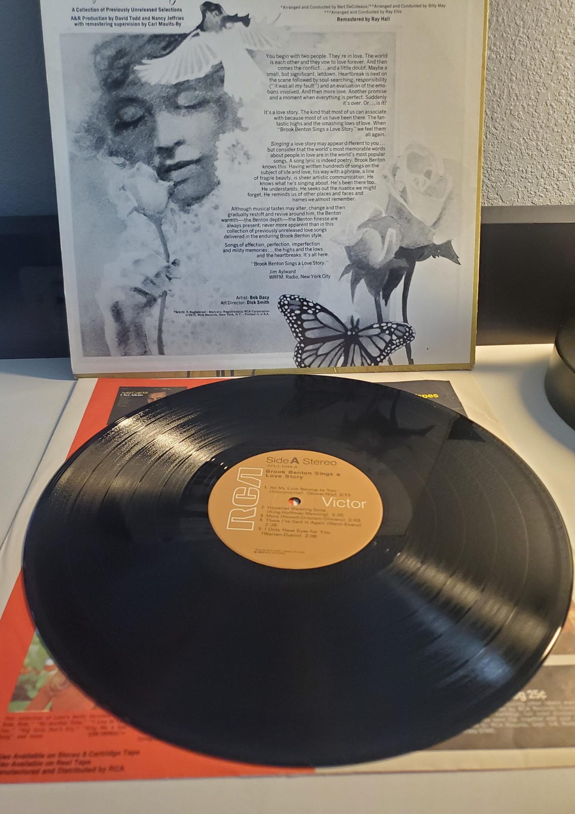 Brook Benton " Sing a Love Story" 1975 LP 12" - Etsy