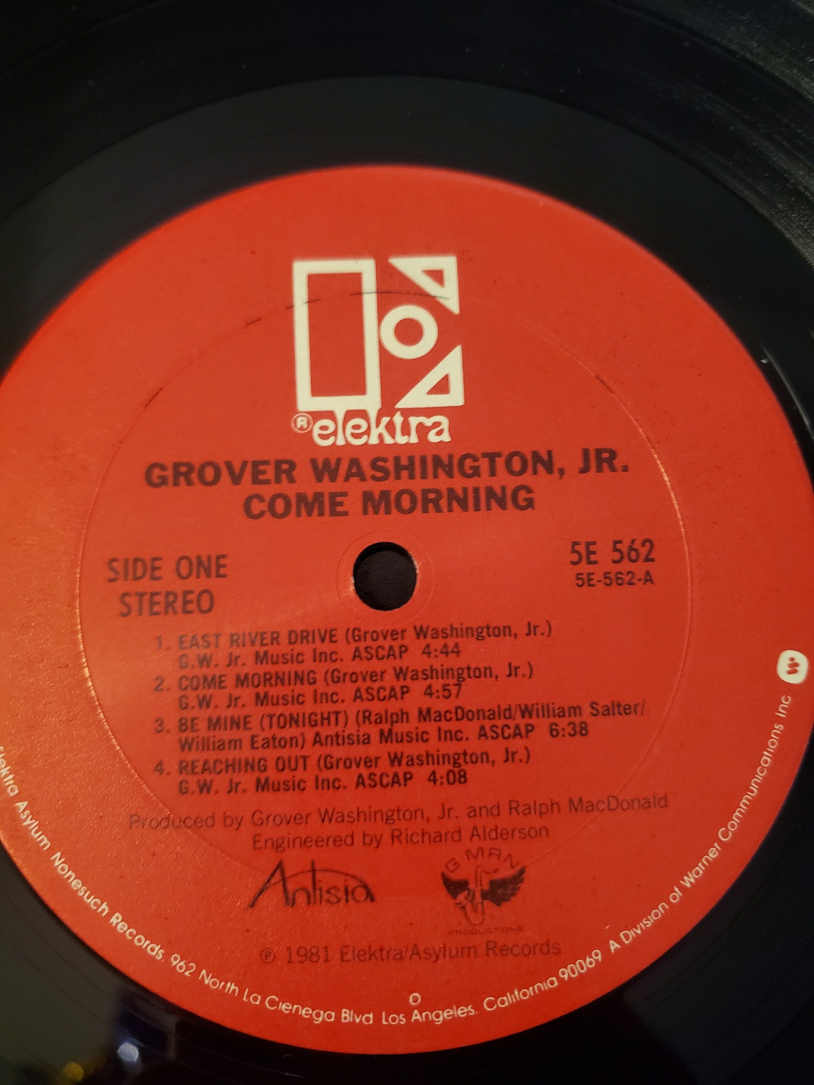 Grover Washington "come Morning"1981 - Etsy
