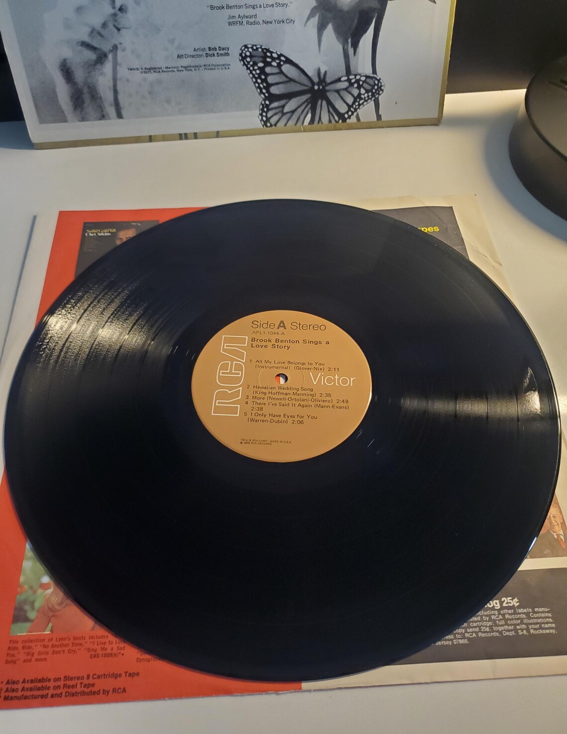 Brook Benton " Sing a Love Story" 1975 LP 12" - Etsy