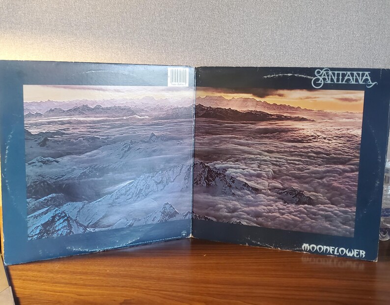 Santana , Moonflower Album 2×LP Records, 1977, Live, Sarlos Santana - Etsy