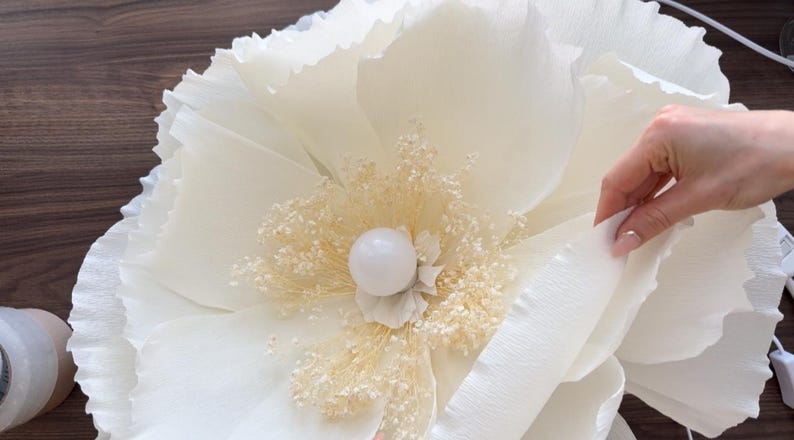 DIY Giant Flower Lamp: Templates From Video Tutorial + Materials ...