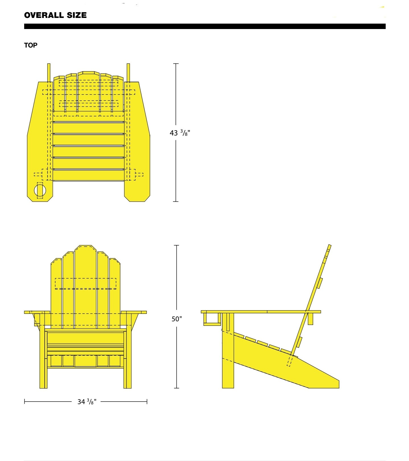 DIY Classic Lawn Chair - Etsy