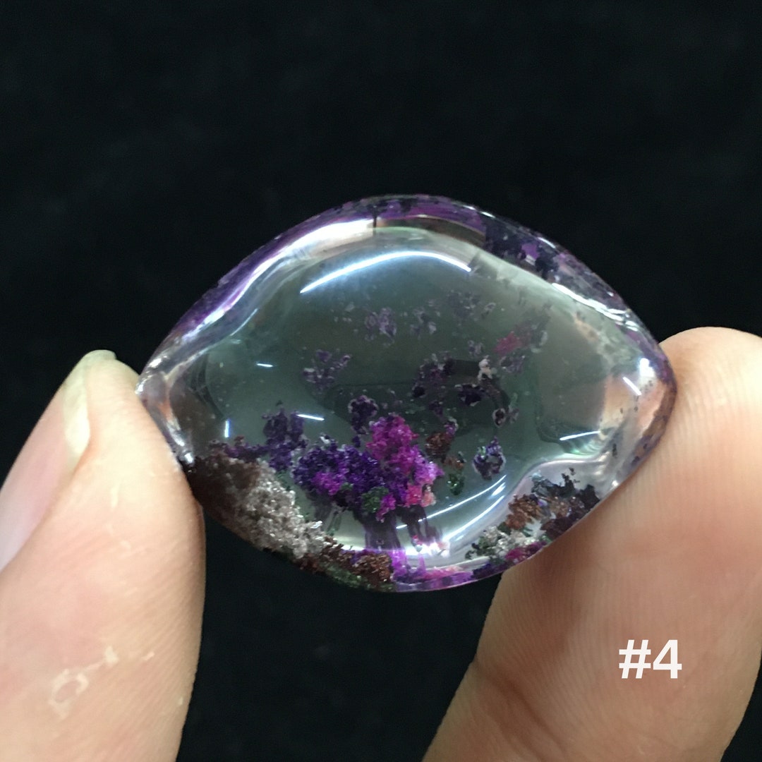 Purple Ghost Phantom,garden Quartz Freeform,ghost Quartz,inclusion ...