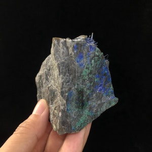 Chessylite Blue Linarite,goethite,needle Ironstone,magnesite Multipoint ...