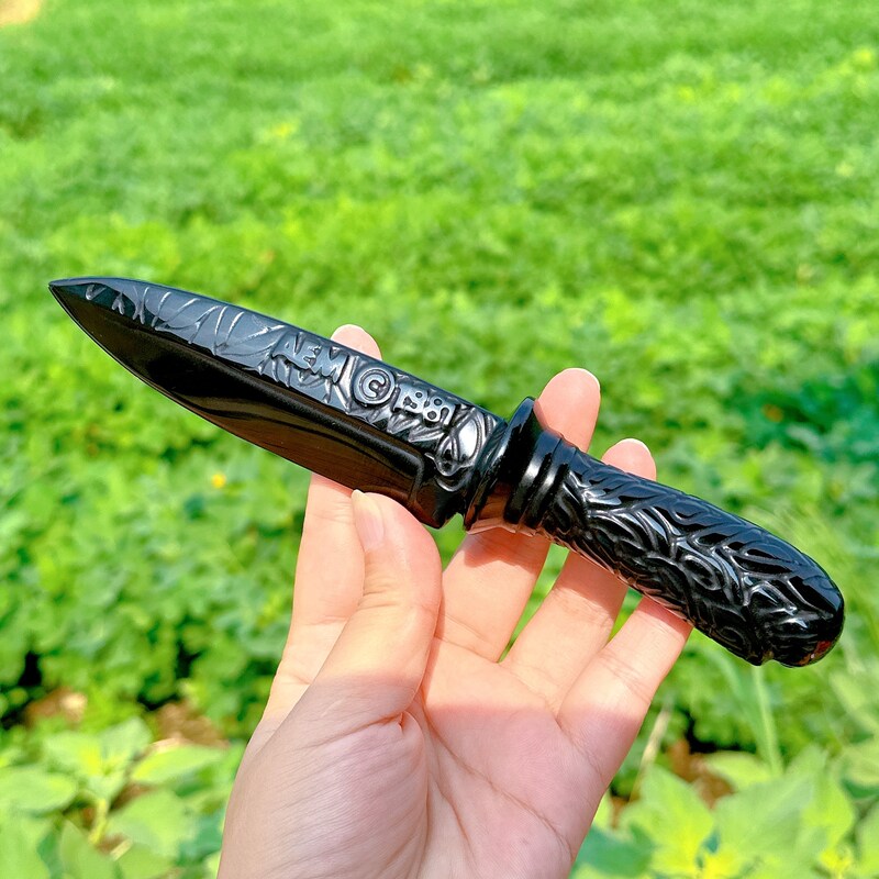Obsidian Knife - Etsy