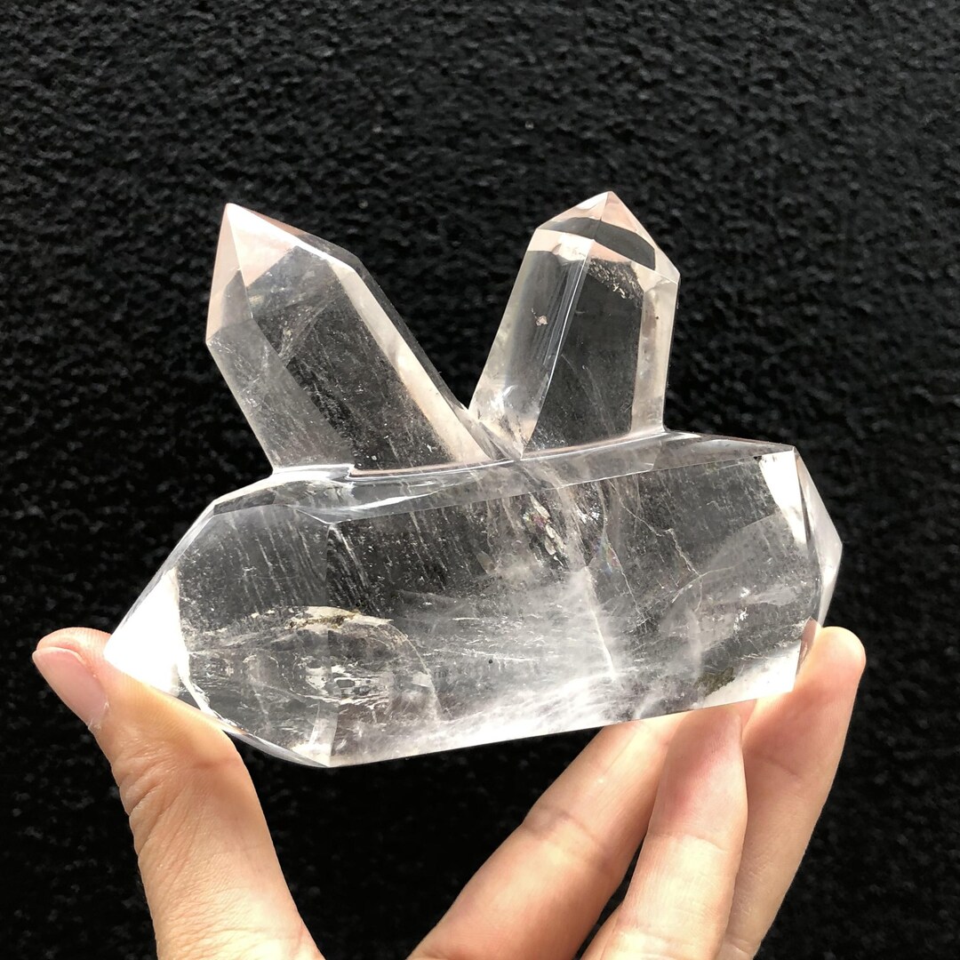 Natural Clear Quartz Multipoint Geometry Obeliskcrystal Wand - Etsy