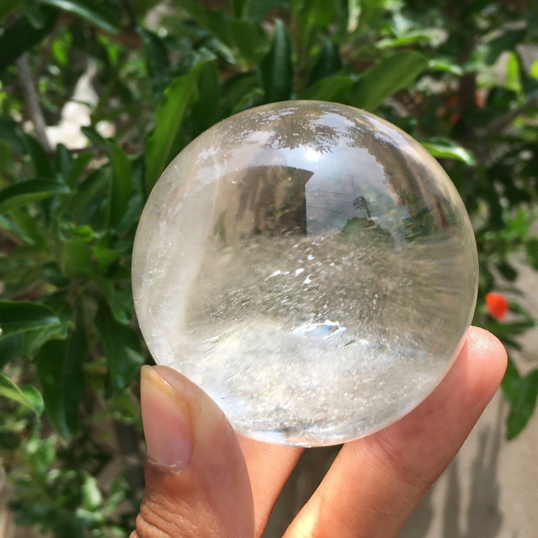 Natural Clear Quartz Sphere,crystal Sphere,clear Quartz Ball,mineral ...