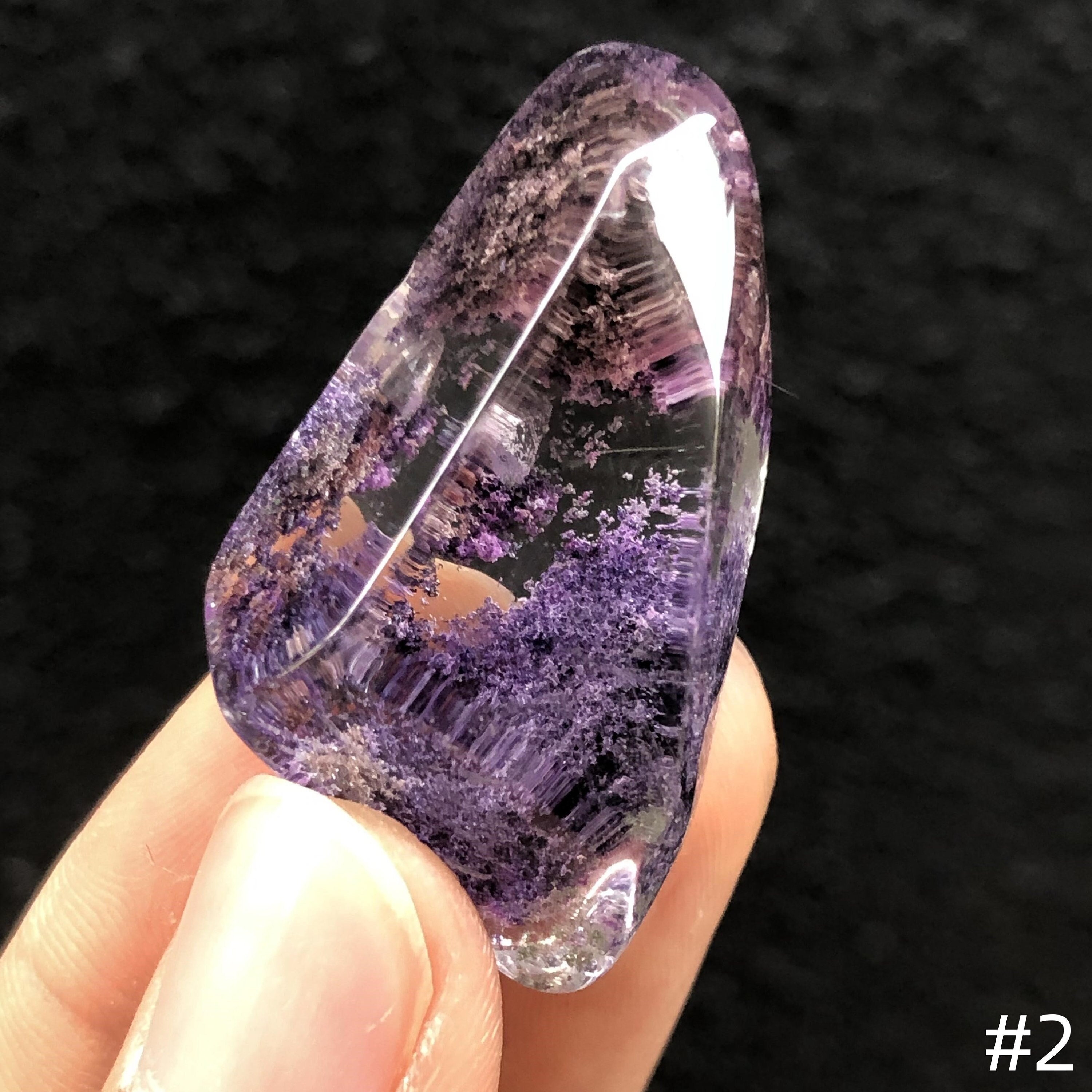 Purple Ghost Phantomgarden Quartz Freeformghost - Etsy