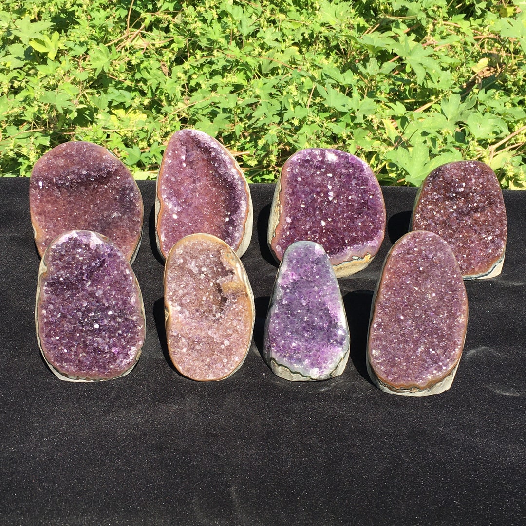 Amethyst Geode,amethyst Cluster Cut Base,raw Amethyst,healing Crystal ...