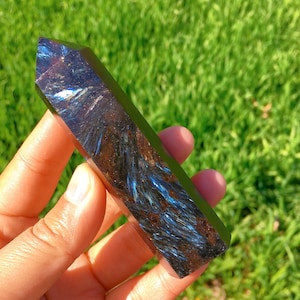 Natural Astrophyllite Obelisk,crystal Obelisk,astrophyllite Tower ...