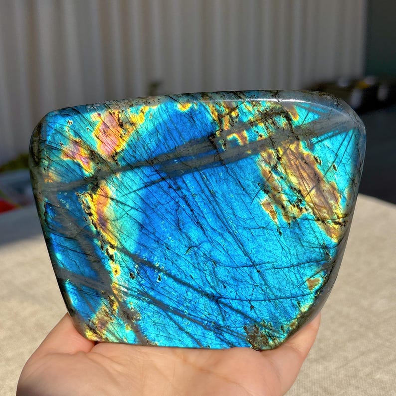 High Quality Natural Blue Labradorite Freeform,labradorite Specimens ...