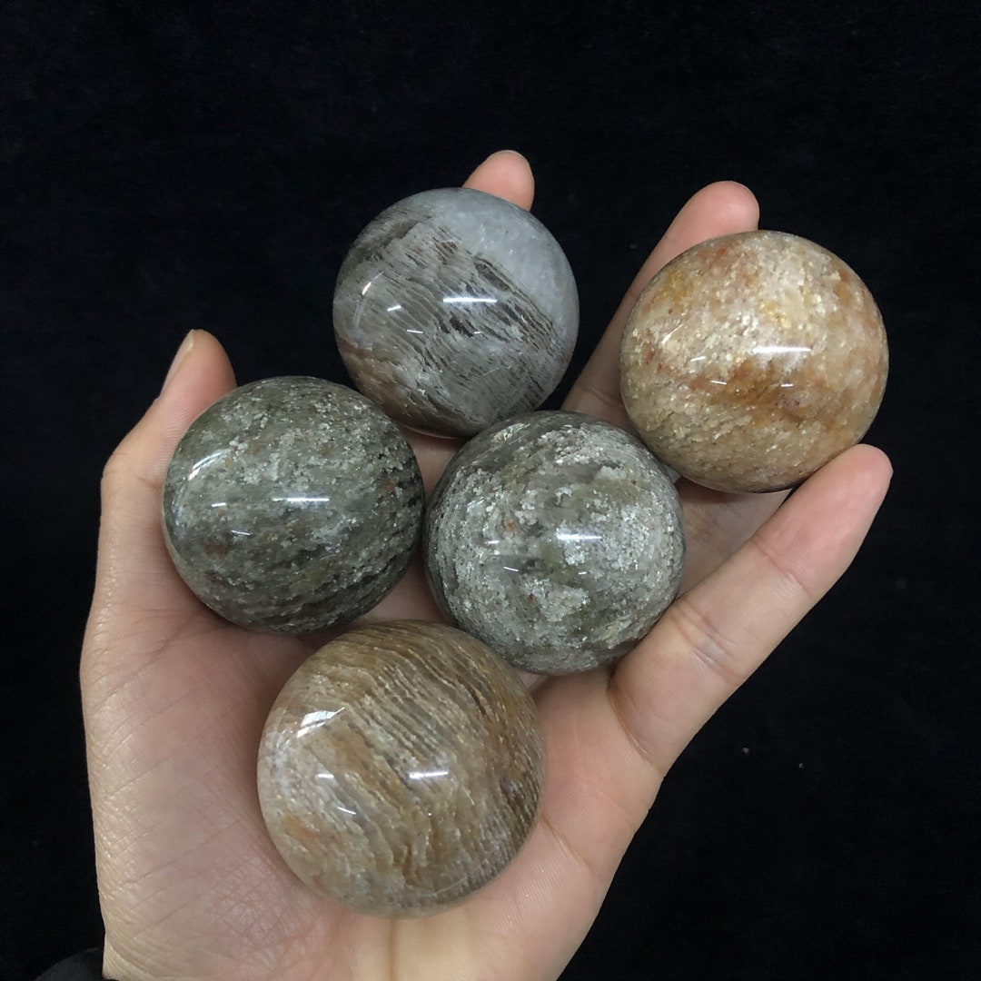 35mm+ Garden Quartz Sphere,ghost Quartz Sphere,inclusion Quartz,phantom ...