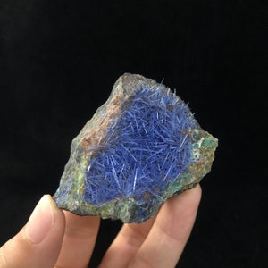 Chessylite Blue Linarite,goethite,needle Ironstone,magnesite Multipoint ...