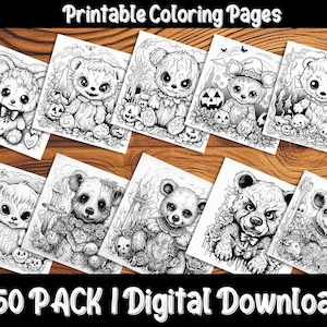 Creepy and Scary Teddy Bear Coloring Pages: Experience the Thrill With ...