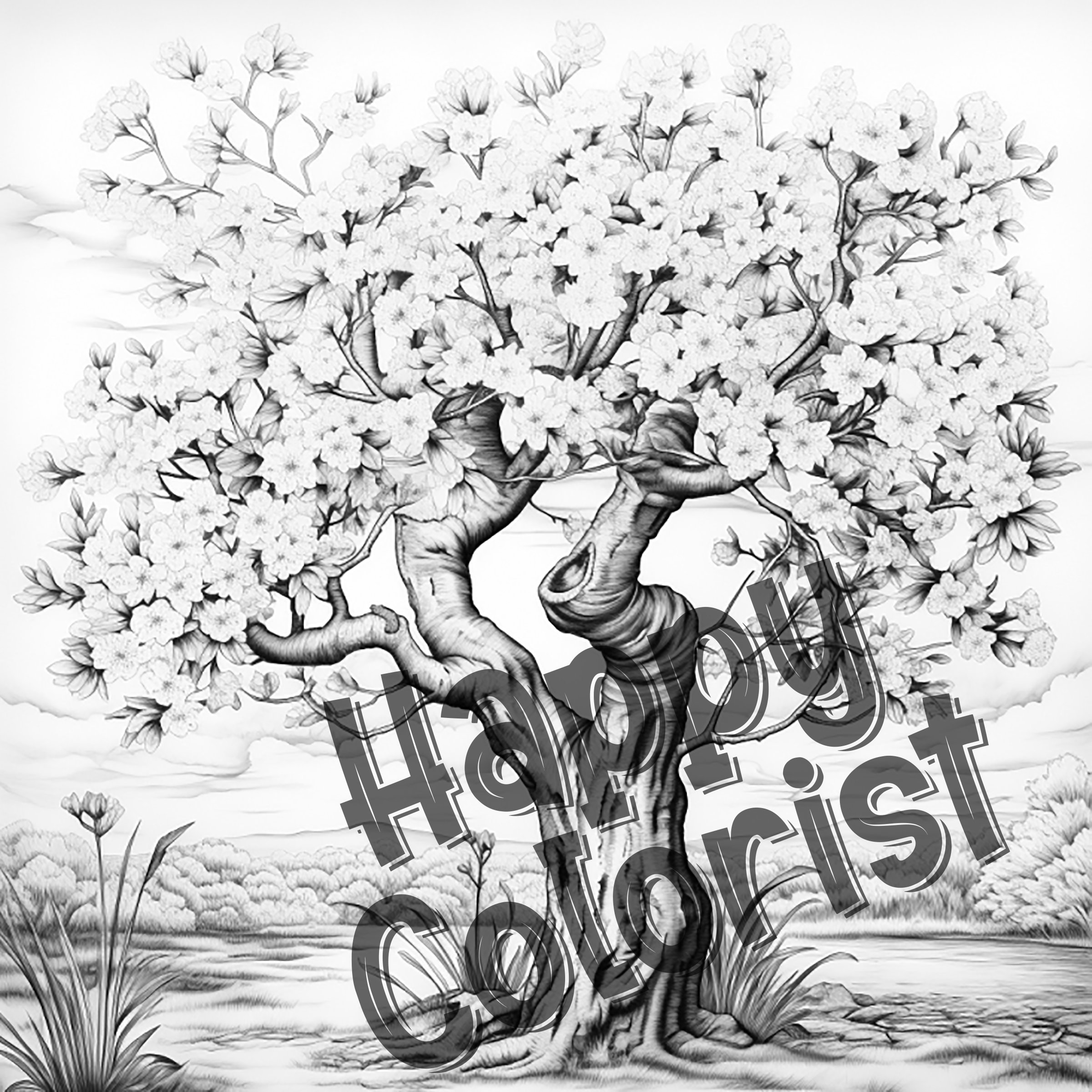 Trees Coloring Pages: Explore the Beauty of Nature With Our Fun and ...