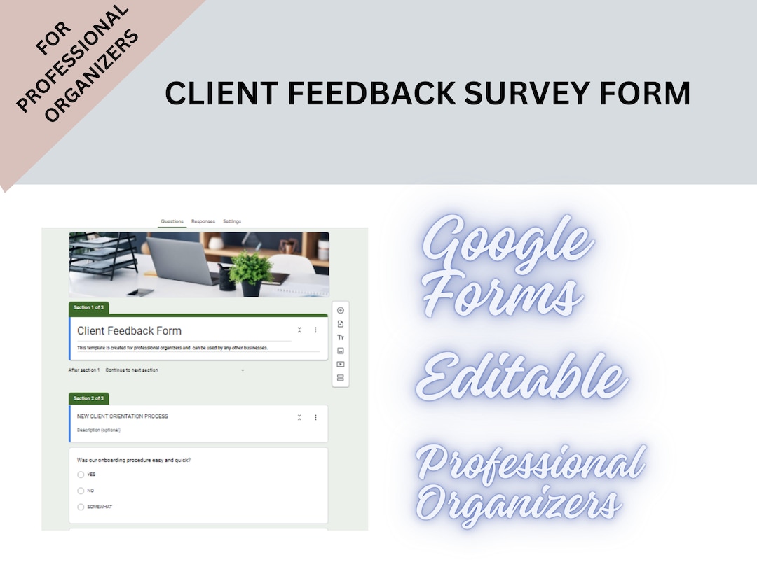Client Survey Form Client Questionnaire Feedback - Etsy