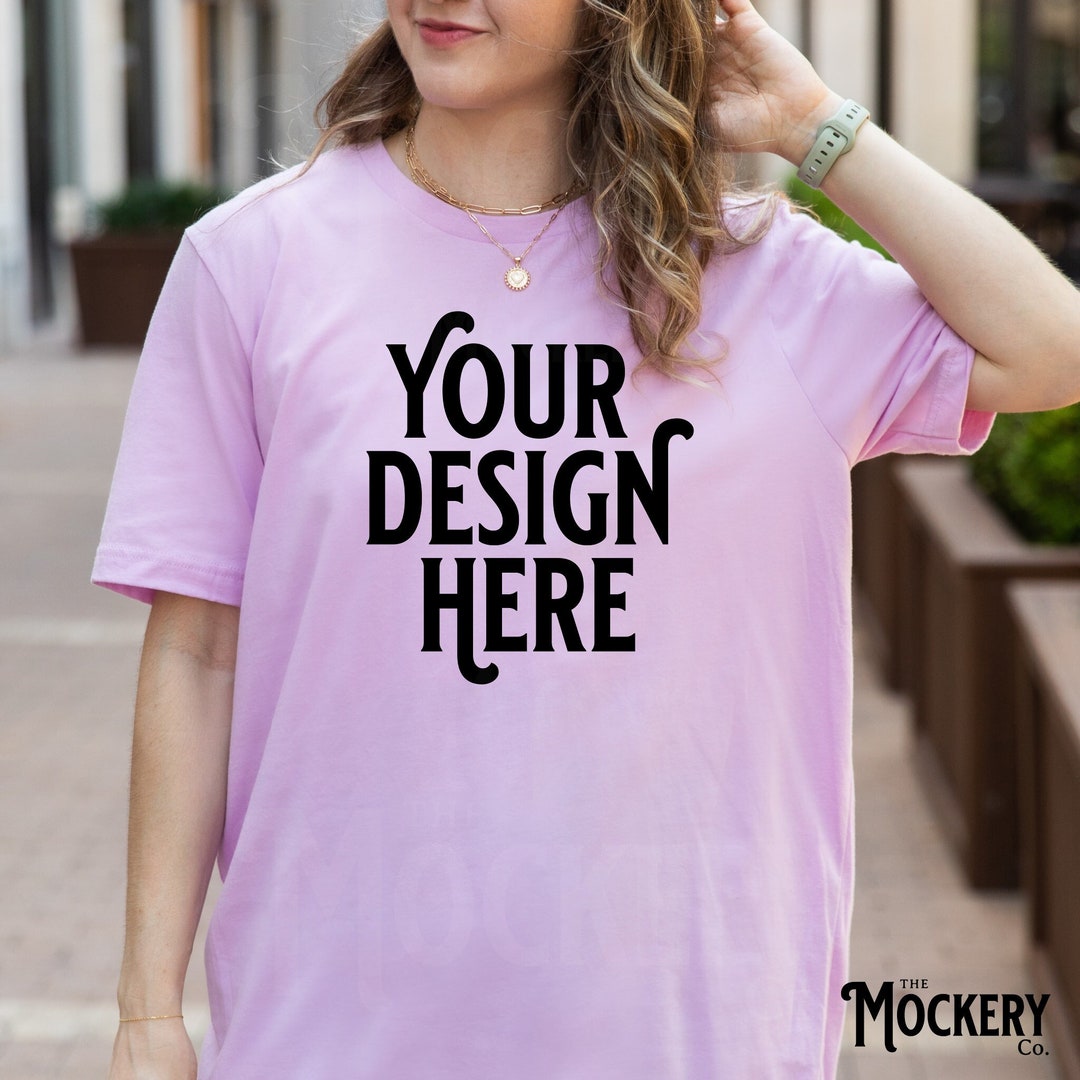 Blossom Comfort Colors Mockup | Comfort Colors C1717 Blossom Shirt ...