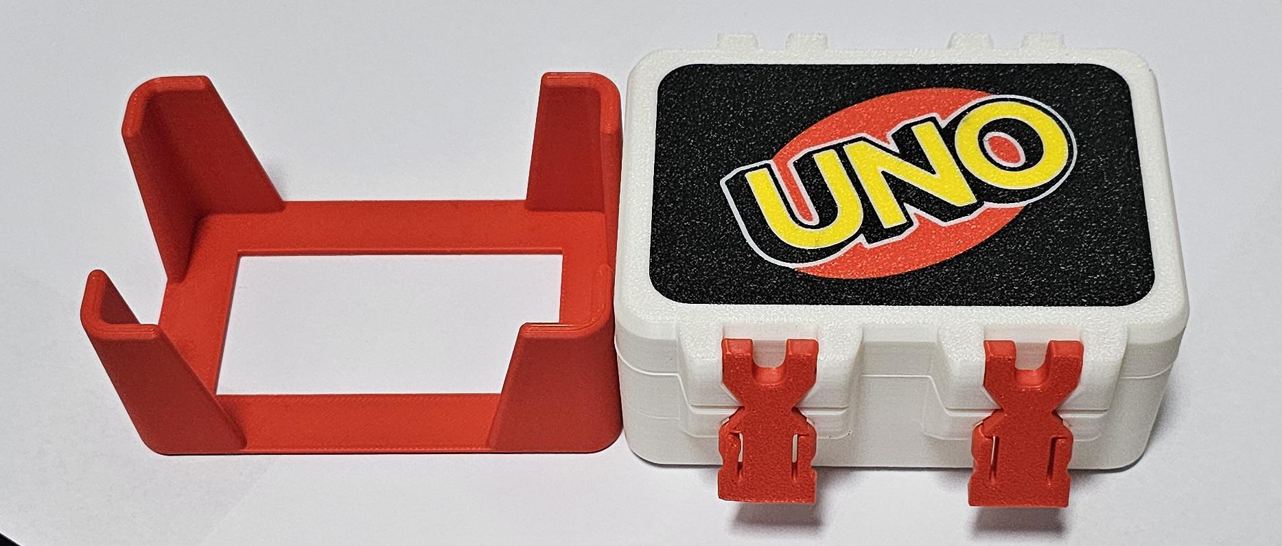 Uno Card Game Hard Travel Case - Etsy