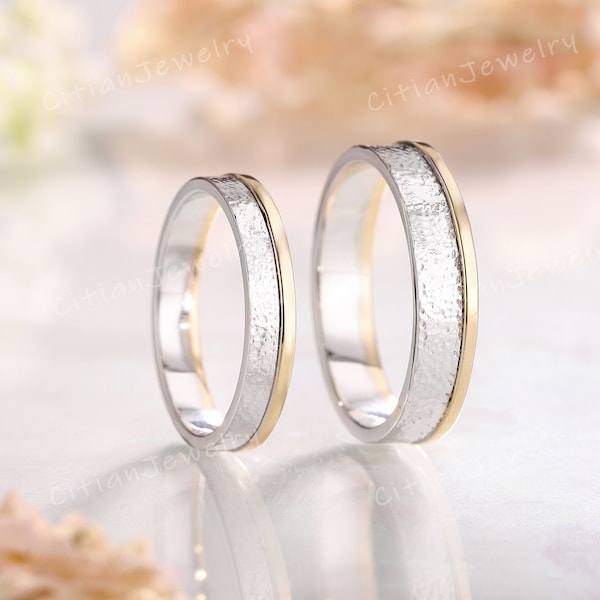 Two Tone Ring - Etsy