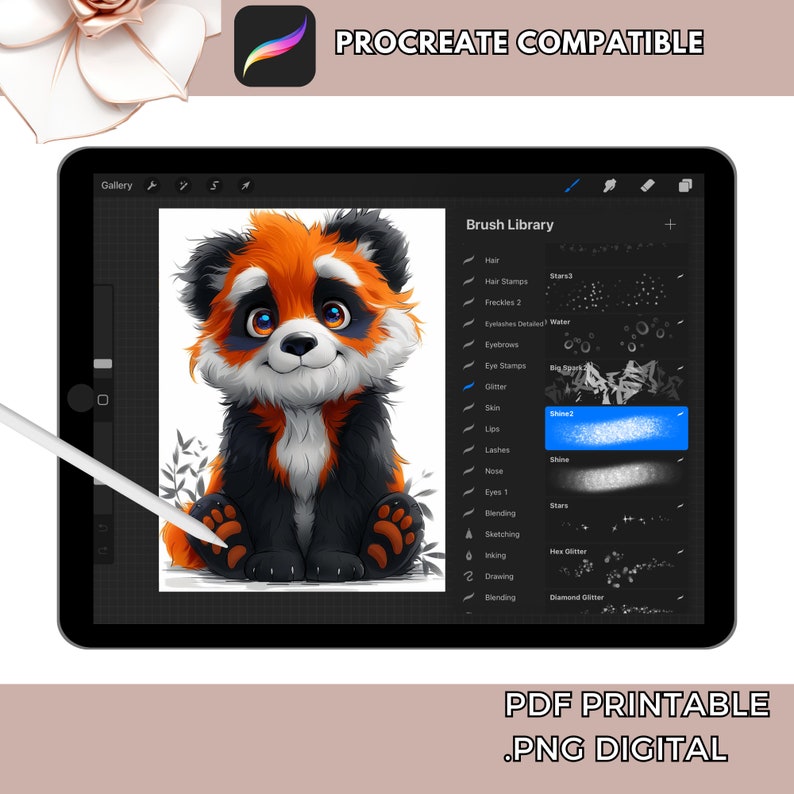 Cute Coloring Book, Baby Animals Printable Coloring Sheets, Grayscale ...