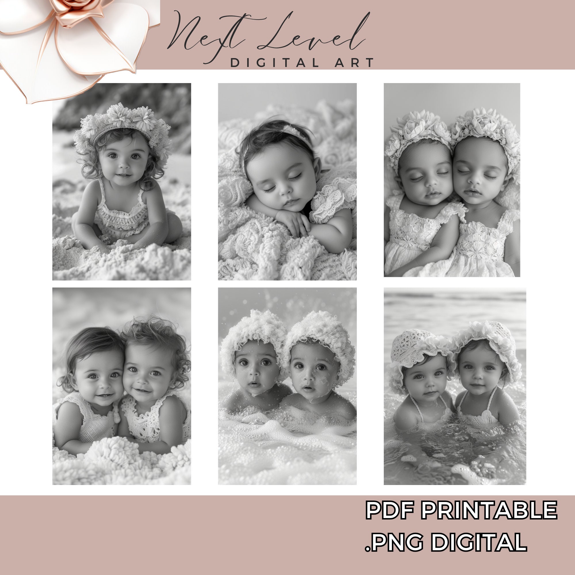 Babies Coloring Book Pages Realistic Grayscale Adult Coloring Sheets in ...