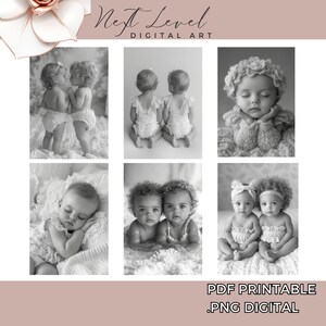 Babies Coloring Book Pages Realistic Grayscale Adult Coloring Sheets in ...