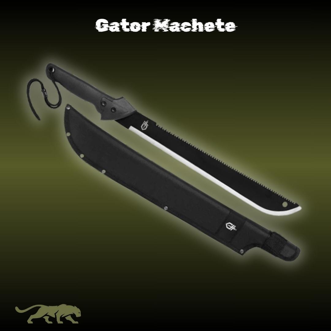 Gator Machete, 15" Blade, Nylon Cover Included - Etsy
