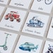 Transport Montessori Nomenclature 3 Part Classification Flash Cards ...