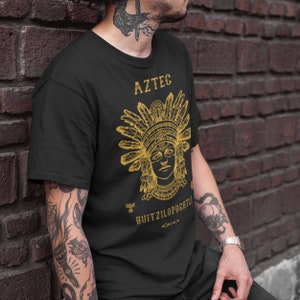 Aztec God T-shirt, Huitzilopochtli Shirt, Aztec Warrior Tee, Ancient ...