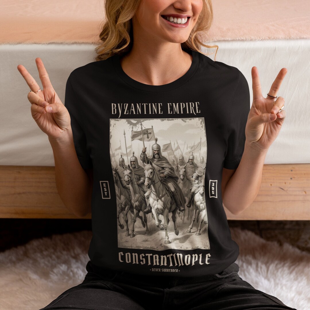 Medieval Byzantine Empire Battle Shirt in Beige | Warriors of the Roman ...