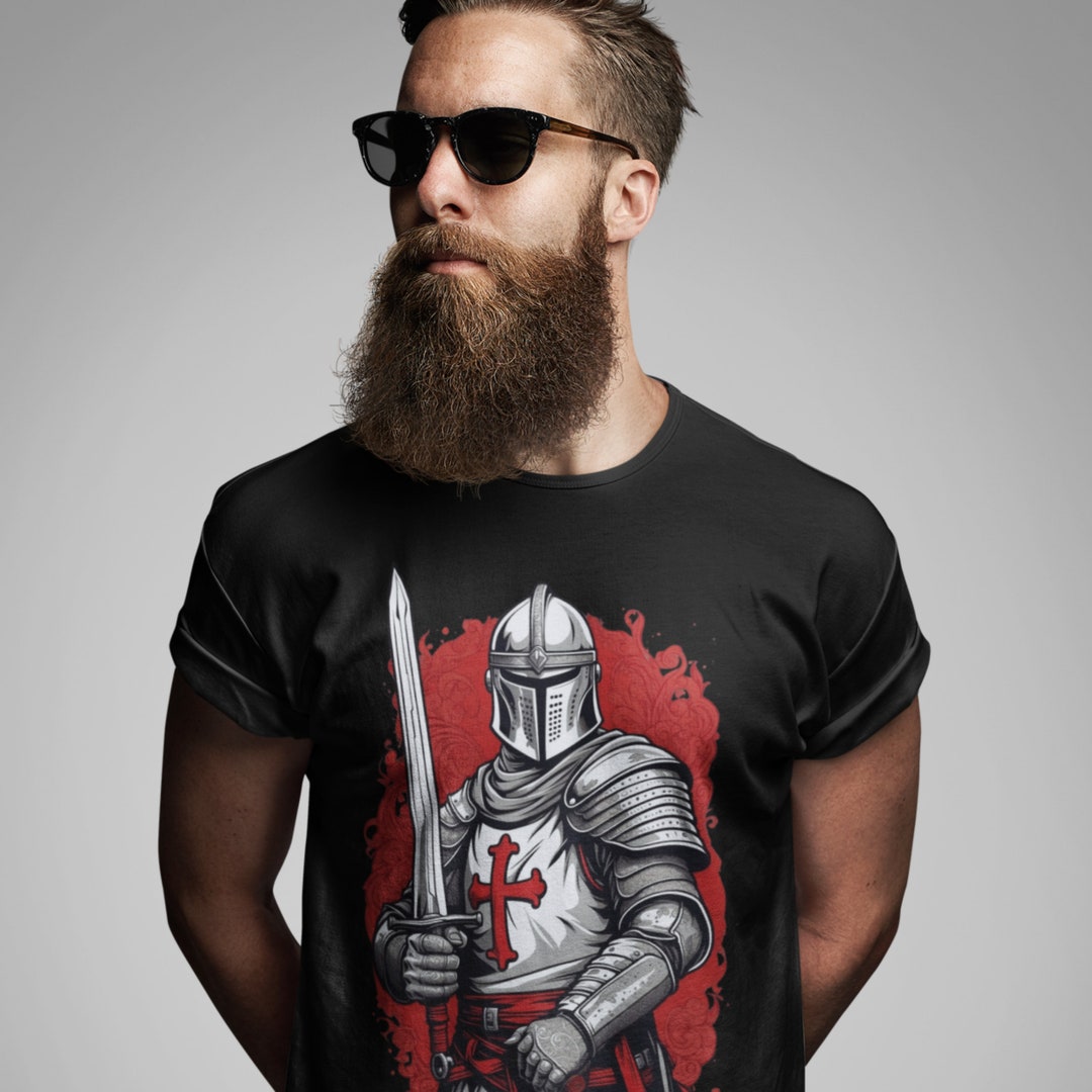 Knights Templar, Legacy of Honor and Sacrifice With a Warrior Spirit on a Crusader Tee - Etsy